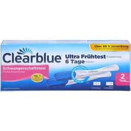 Wick Clearblue Schwangerschaftstest frühe Erkennung 2 St