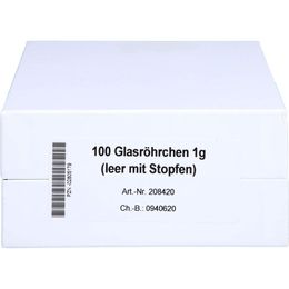 DHU-Arzneimittel Glasr&ouml;hrchen f.Taschenapotheke 100 St