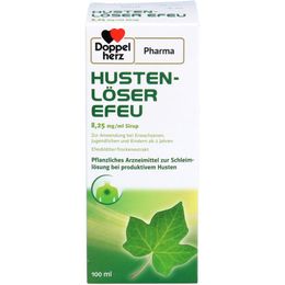 Queisser Hustenl&ouml;ser Efeu DoppelherzPharma 8,25 mg/ml Sirup 100 ml