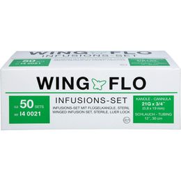 1001 Artikel Medical Wing Flo Fl&uuml;gelkan&uuml;le 21 G 50 St