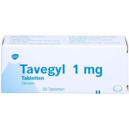 EurimPharm Arzneimittel TAVEGYL 1 mg Tabletten 50 Stk.