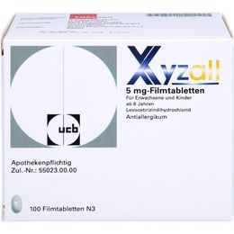 EMRA-MED Arzneimittel GmbH Xyzall 5 mg Filmtabletten 100 St
