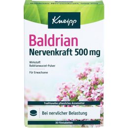Kneipp GmbH Kneipp Baldrian Nervenkraft 500 mg Filmtabletten 30 St