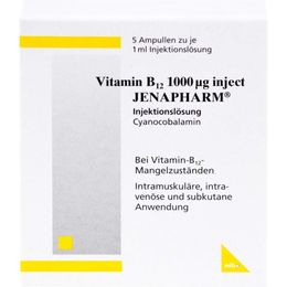Vitamin B12 1000 &mu;g Inject Jenapharm Inj.-Lsg.Amp. 5X1 ml
