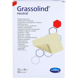 Paul Hartmann AG Grassolind Salbenkompressen 7,5x10 cm steril 50 St