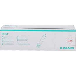 1001 Artikel Medical Braun Injekt Spritze 5 ml Luer exzentrisch 100X5 ml