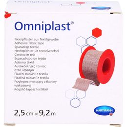 Paul Hartmann AG Omniplast Fixierpflaster Textilgew.2,5 cmx9,2 m 1 St