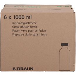 B.Braun Aqua Ad injectabilia m.Combikappe Infusionslsg. 6X1000 ml