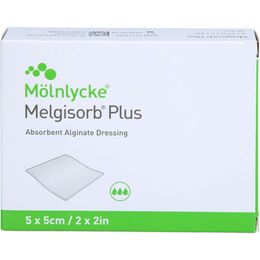 ToRa Pharma Melgisorb Plus Alginat Verband 5x5 cm steril 10 St