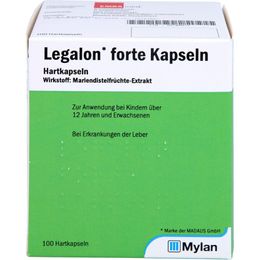 EMRA-MED Arzneimittel GmbH Legalon forte Kapseln 100 St