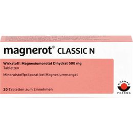 WÖRWAG PHARMA Magnerot Classic N Tabletten 20 St