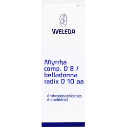 Weleda Myrrha comp.D 8/Belladonna Radix D 10 aa Mischung 50 ml
