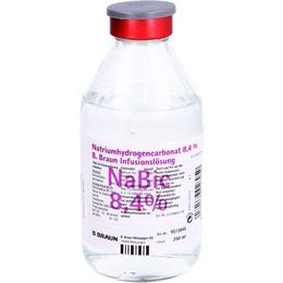 Natriumhydrogencarbonat B.Braun 8,4% Glas 10X250 ml