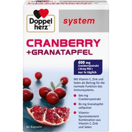 Queisser Doppelherz Cranberry+Granatapfel system Kapseln 60 St