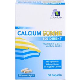 Avitale Calcium Sonne 500 Kapseln 60 St
