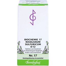 Bombastus Biochemie 17 Manganum sulfuricum D 12 Tabletten 200 St