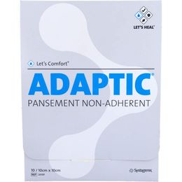 kohlpharma Adaptic 10x10 cm feuchte Wundauflage 2010F 10 St