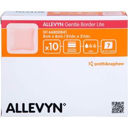 B2B Medical Allevyn Gentle Border Lite 8x8 cm Schaumverb. 10 St