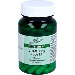 Nutritheke Vitamin D3 2.000 I.E. Kapseln 90 St
