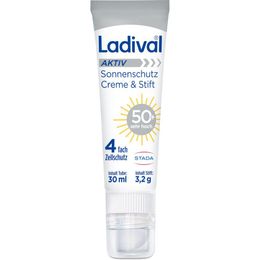 STADA Ladival Aktiv Sonnenschutz Creme & Stift Lsf 50+ 30 ml