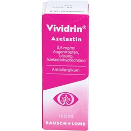 Vividrin Azelastin 0,5 mg/ml Augentropfen 6 ml