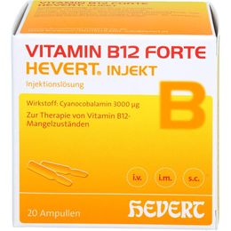Vitamin B12 Forte Hevert injekt Inj.-Lsg.Amp. 20X2 ml