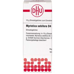 DHU-Arzneimittel Myristica Sebifera D 4 Globuli 10 g