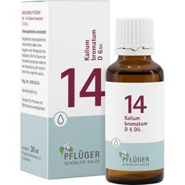 Pfl&uuml;ger&reg; Biochemie Pfl&uuml;ger 14 Kalium bromatum D 6 Tropfen 30 ml