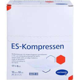 Paul Hartmann AG ES-KOMPRESSEN steril 10x10 cm 8fach 25X2 St
