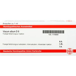DHU-Arzneimittel Viscum Album D 6 Ampullen 8X1 ml