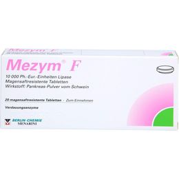 Mezym F magensaftresistente Tabletten 20 St