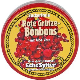 Echt Sylter Rote Gr&uuml;tze Bonbons zuckerfrei 70 g