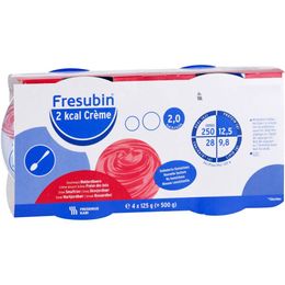 Fresenius Fresubin 2 kcal Creme Walderdbeere im Becher 4X125 g