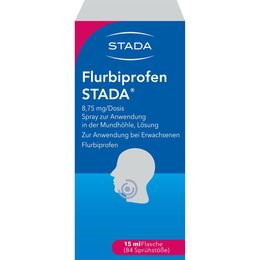 Flurbiprofen STADA 8,75 mg/Dosis Spray Anw.Mundh&ouml;. 15 ml