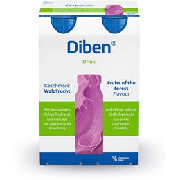 Fresenius Diben Drink Waldfrucht 1.5 kcal/ml Trinkflasche 4X200 ml