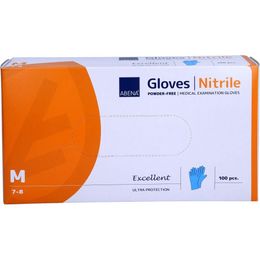 ABENA Nitril Handschuhe akzeleratorenfrei puderfr.M 100 St