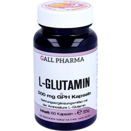 Hecht-Pharma L-GLUTAMIN 500 mg Gph Kapseln 60 St