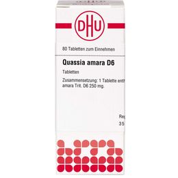 DHU-Arzneimittel Quassia D 6 Tabletten 80 St