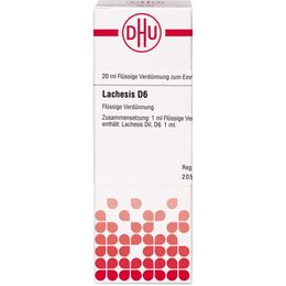 DHU-Arzneimittel Lachesis D 6 Dilution 20 ml