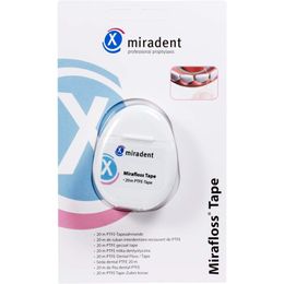 HAGER PHARMA Miradent Zahnseide Mirafloss Tape 20 m