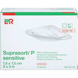 Avitamed Suprasorb P sensitive PU-Schaumv.bor.lite 7,5X7,5 10 St