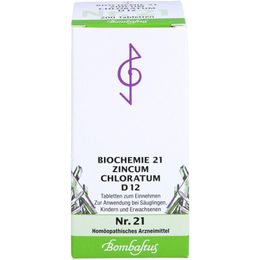 Bombastus Biochemie 21 Zincum chloratum D 12 Tabletten 200 St