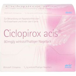 Ciclopirox acis 80 mg/g wirkstoffhalt.Nagellack 3 g
