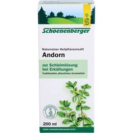 Salus Andorn Saft Schoenenberger 200 ml
