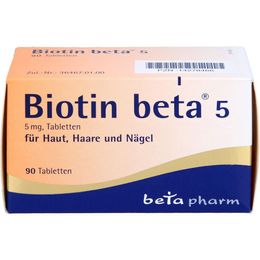 betapharm Biotin Beta 5 Tabletten 90 St