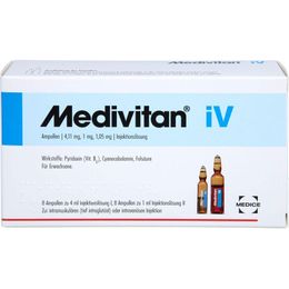Medivitan iV Injektionsl&ouml;sung in Amp.-Paare 8 St