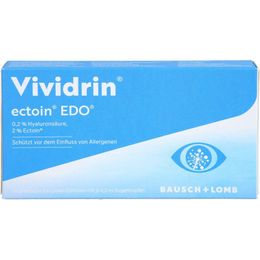 Vividrin ectoin Edo Augentropfen 10X0.5 ml