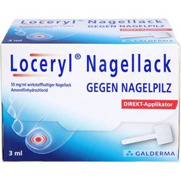 Galderma Loceryl Nagellack gegen Nagelpilz DIREKT-Applikat. 3 ml