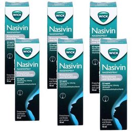 Wick Nasivin Nasenspray Erw./Schulkinder 0,5 mg/ml 6 St
