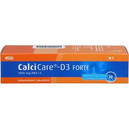 Calcicare D3 forte Brausetabletten 20 St